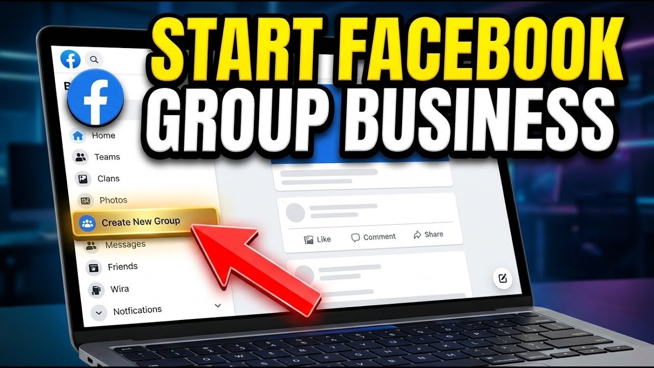 How to Start a Facebook Group for Business - Step By Step