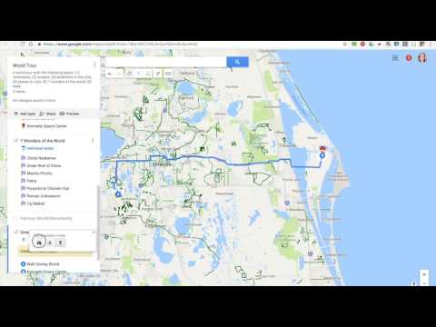 Google My Maps: Adding Navigational Directions