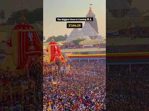 The Biggest Mass Event In History Is Coming! #trending #rathyatra2025 #odisa