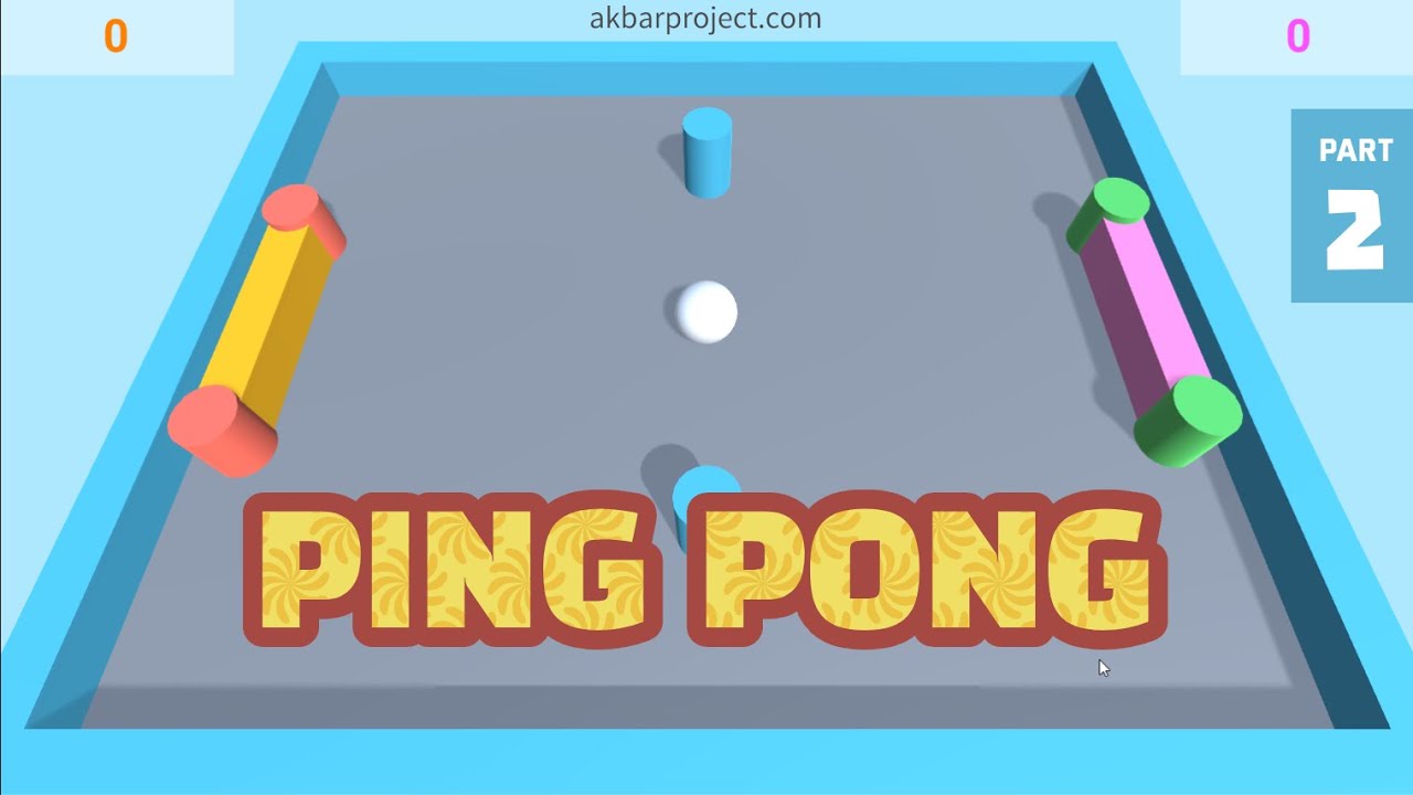 Tutorial Membuat Game Ping Pong 3D di Unity Part 2