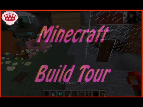 Queen Seashell gives a tour of her Minecraft creations | Queen SeaShell