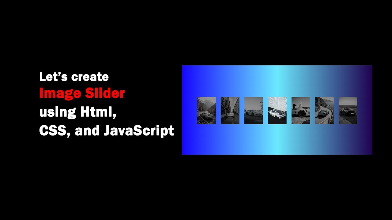 Create Image Slider using Html, CSS, and JavaScript #csseffects #WebDevelopment  #JavaScript