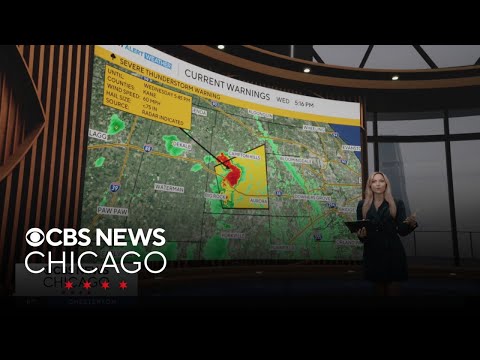 More severe storms in Chicago late Wednesday