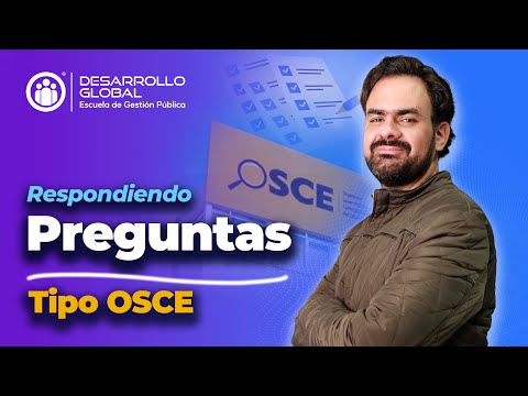 Examen de Certificaci贸n OSCE (Preguntas Tipo)