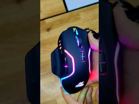 Best RGB 🔴🟢🔵 Gaming Mouse? Ant Esports GM320 Unboxed! #shorts #trending #thetechside