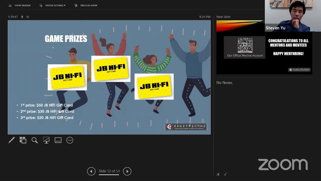 ACAA Mentoring program E-launch