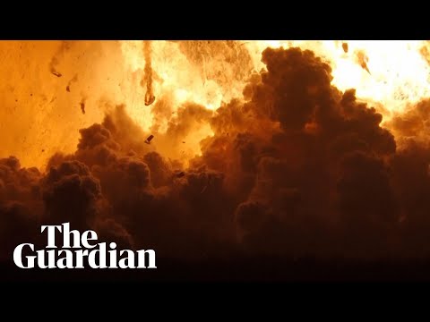 The moment Elon Musk's SpaceX’s Starship 36 explodes