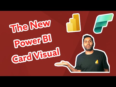 New Card Visual in Power BI | June 2023 update | Power BI | How to Use ...