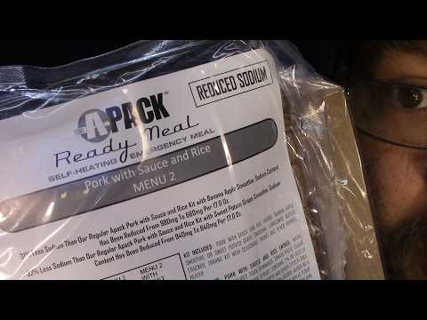 Apack MRE Food Review