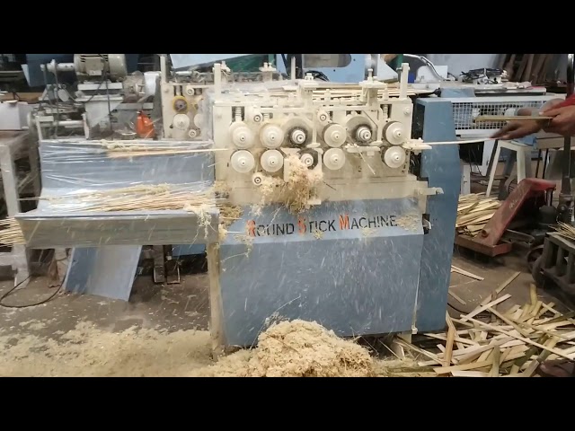 Round Stick Machine set, for Agarbatti - Round Bamboo Stick Making ...