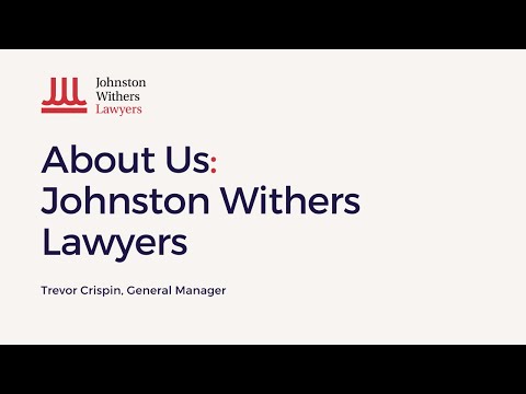 About Johnston Withers Lawyers in South Australia
