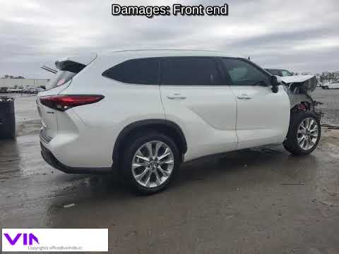VIN: 5TDYARAH1PS016966 - 2023 Toyota Highlander- Hybrid Limited
