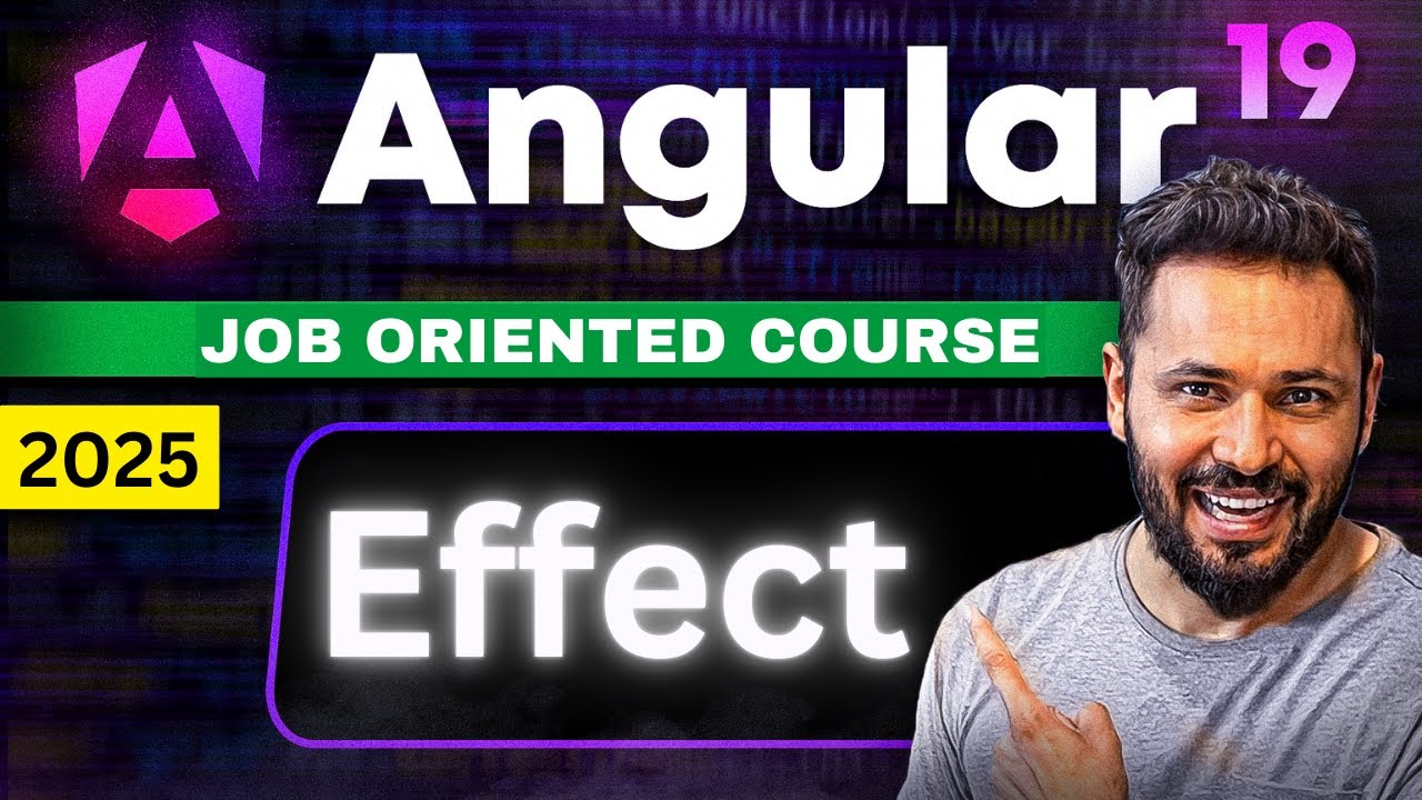 Angular 19 Tutorial #22 Effect