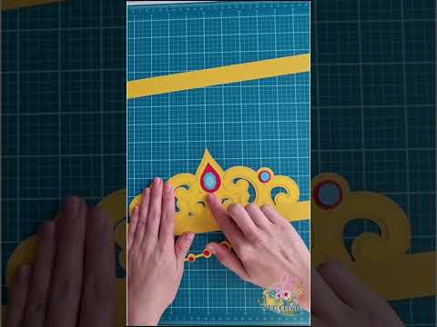 Paper crown svg, Tiara svg, Queen crown svg, King crown pdf template, Birthday crown svg