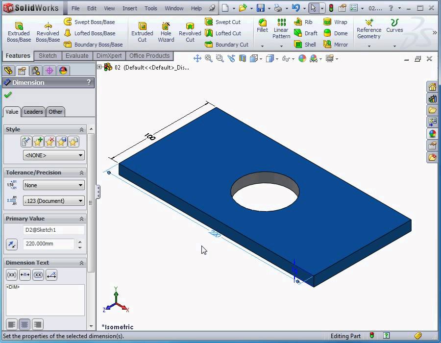 SolidWorks tutorials - What is parametric modeling?