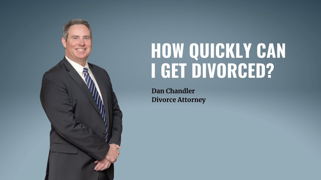 How Quickly Can I Get Divorced?