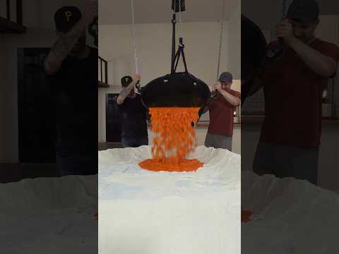 10k Egg Pasta with @MrBeast #shorts