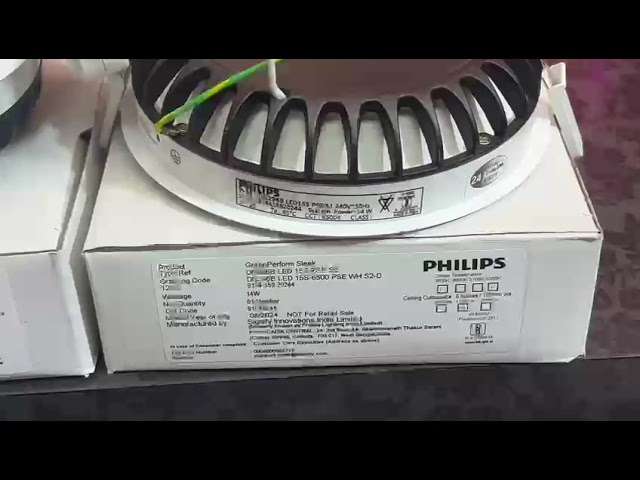Led Street Light - PHILIPS GREENPERFORM SLEEK DN296B LED15S-6500 PSE WH ...