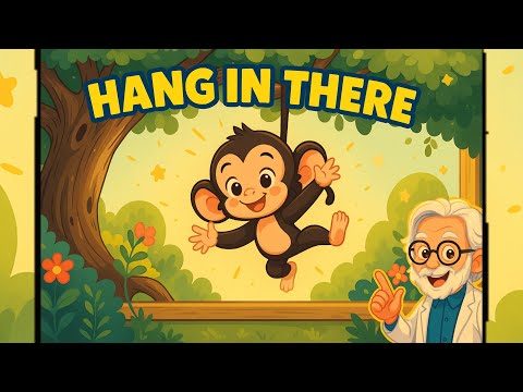 Hang In There 🙈 | Fun Idiom Song for Kids Learning English (#9)