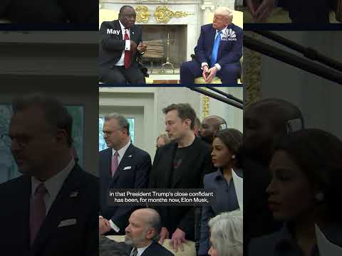 Trump accuses South Africa of 'white genocide' in meeting with country's president