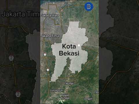 Geografi Kota Bekasi, Provinsi Jawa Barat, NKRI🇮🇩