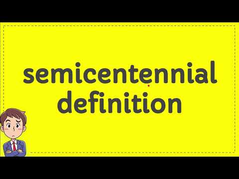 semicentennial definition