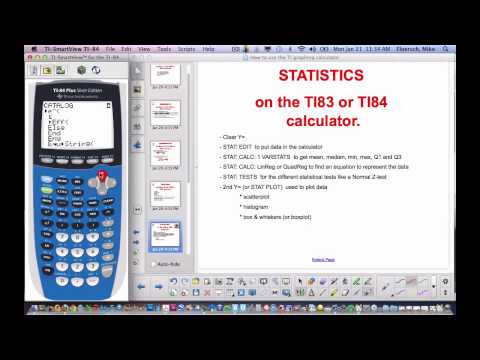 How to use Texas Instruments TI-84 Plus Graphing Calculator