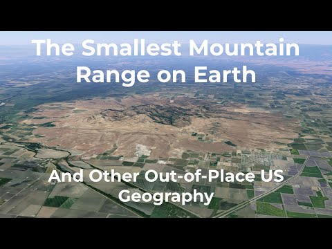 The Smallest Mountain Range on Earth - And Other Out-of-Place US Geography
