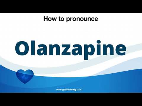 How to pronounce Olanzapine in English correctly