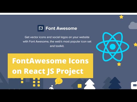 How to use FontAwesome icons on React project || Font Awesome icon on React JS project