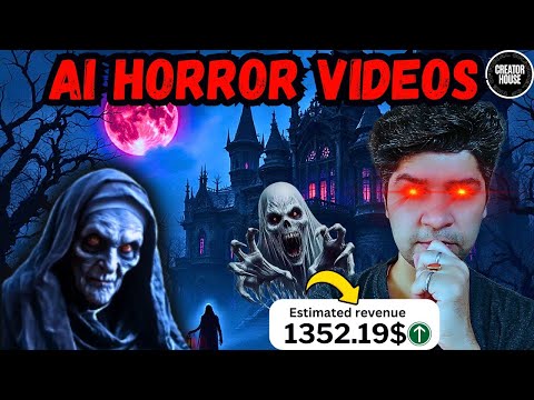 AI-Generated Horror Stories with consistent Characters | Unlimited faceless text to video generator