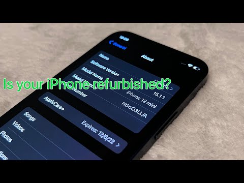 Apple Replacement iPhones are refurbished