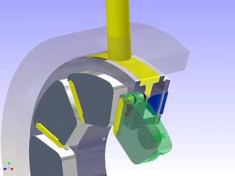 How OIL FLOW in Thrust Bearing Kingsburry In 3D Animation..//////