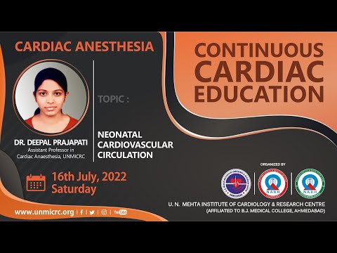 NEONATAL CARDIOVASCULAR CIRCULATION - CCE - UNMICRC 16.07.2022