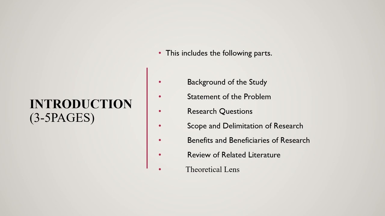 QUALITATIVE RESEARCH PAPER FORMAT