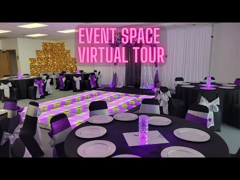 Event Hall Vitural Studio Tour | Event Space Rental | Party Rental Business | Moguls Palace