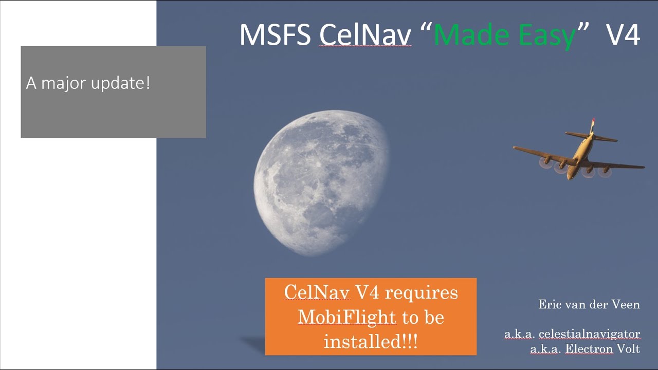 CelNav V4 RELEASED - a Major update. Celestial Navigation Made Easy ...