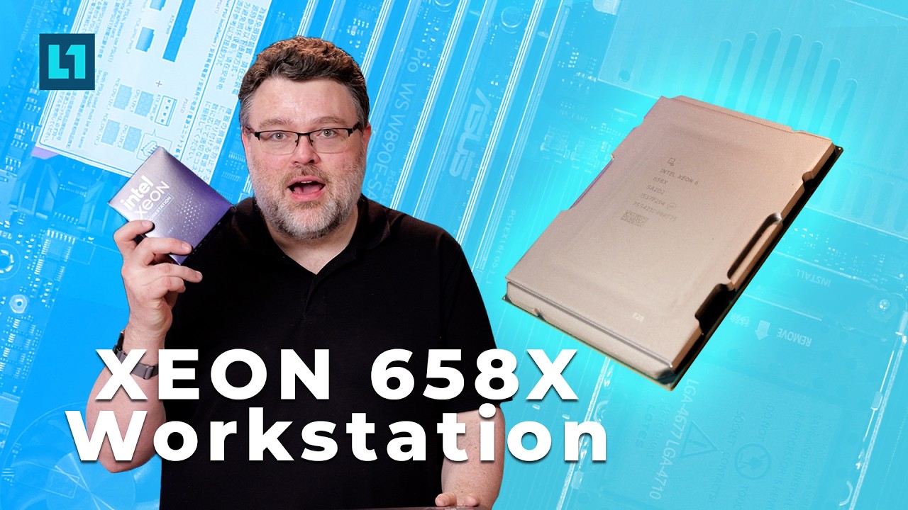 Intel Xeon 6 658X for Workstations Launching Now.. but how's it stacking up?