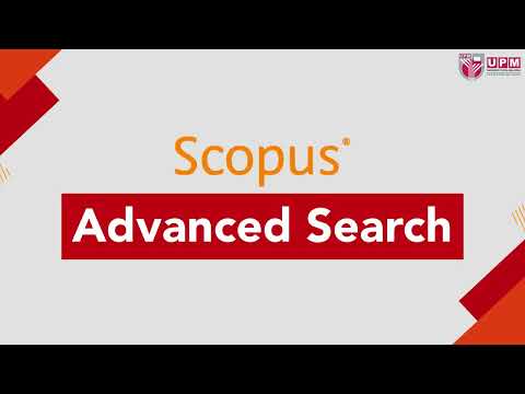 Scopus Advanced Search