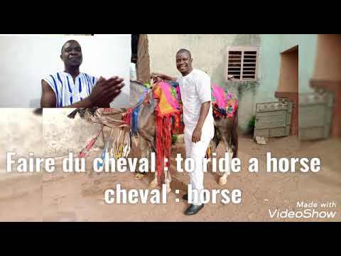 Basic French | To ride a horse #RLA