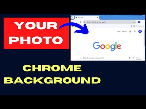 Change Google Chrome Background with Your own Picture