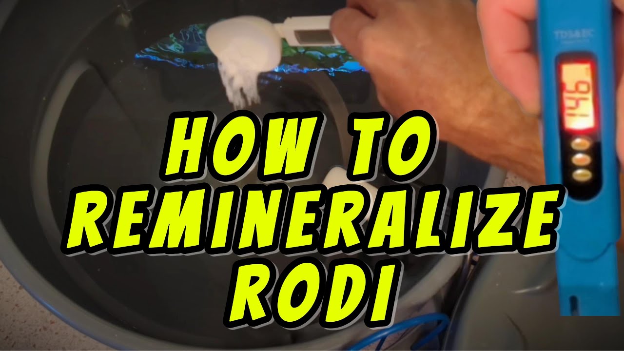RODI Water Isn't Ready Without This
