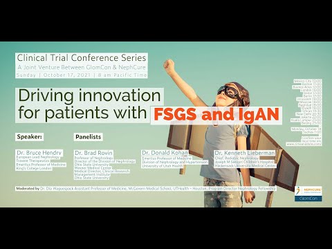 Driving innovation for patients with FSGS and IgAN