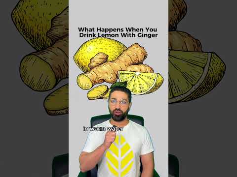 What happens when you drink lemon with ginger!
