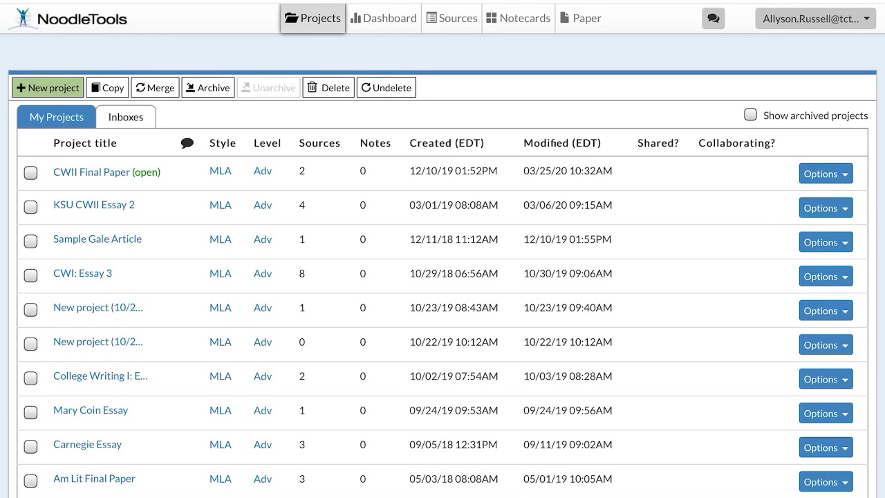 Adding Annotations and Exporting to Docs