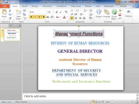 PowerPoint 2010 Edit WordArt Text