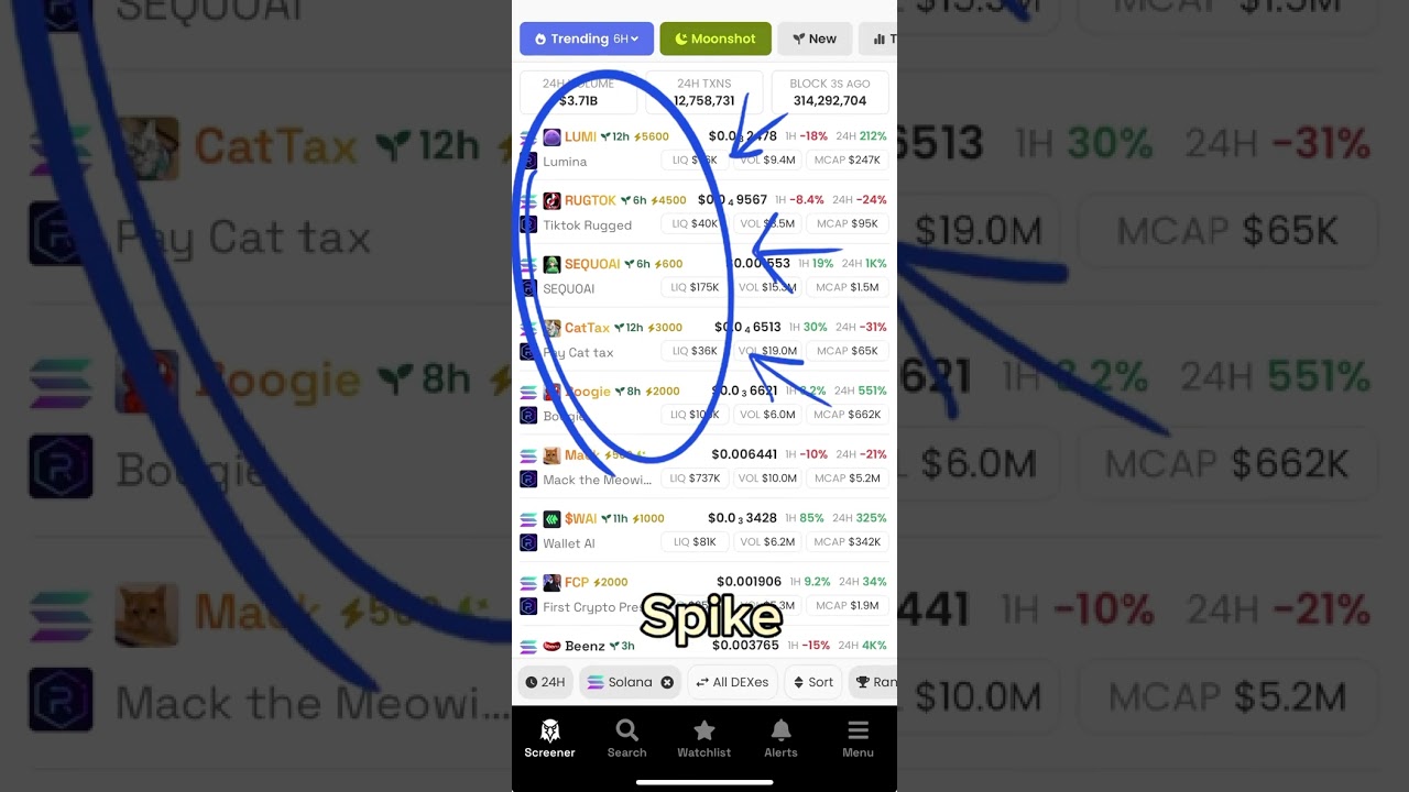 How Dexscreener and Phantom Wallet Simplify Crypto Tracking Part 1. #dexscreener #memecoin #rugpull