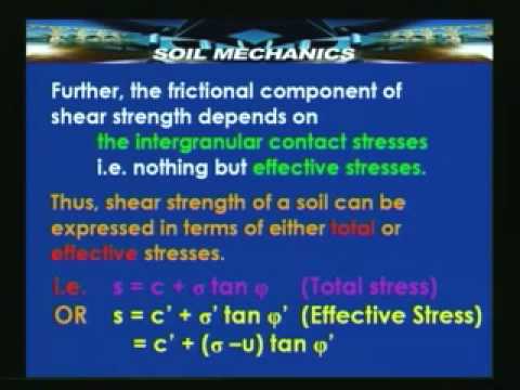 Lecture - 47 Soil Mechanics