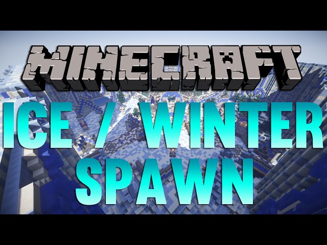 Ice / Winter Theme Faction Spawn [1.7 - 1.14] Minecraft Map