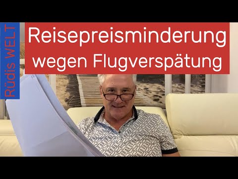 Reisepreisminderung wegen Flugausfall. Flug ging erst am nächsten Tag.
